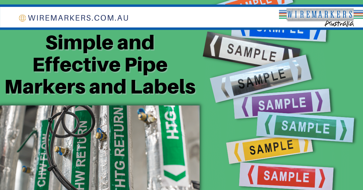 Simple and Effective Pipe Markers and Labels – Wiremarkers™ Australia