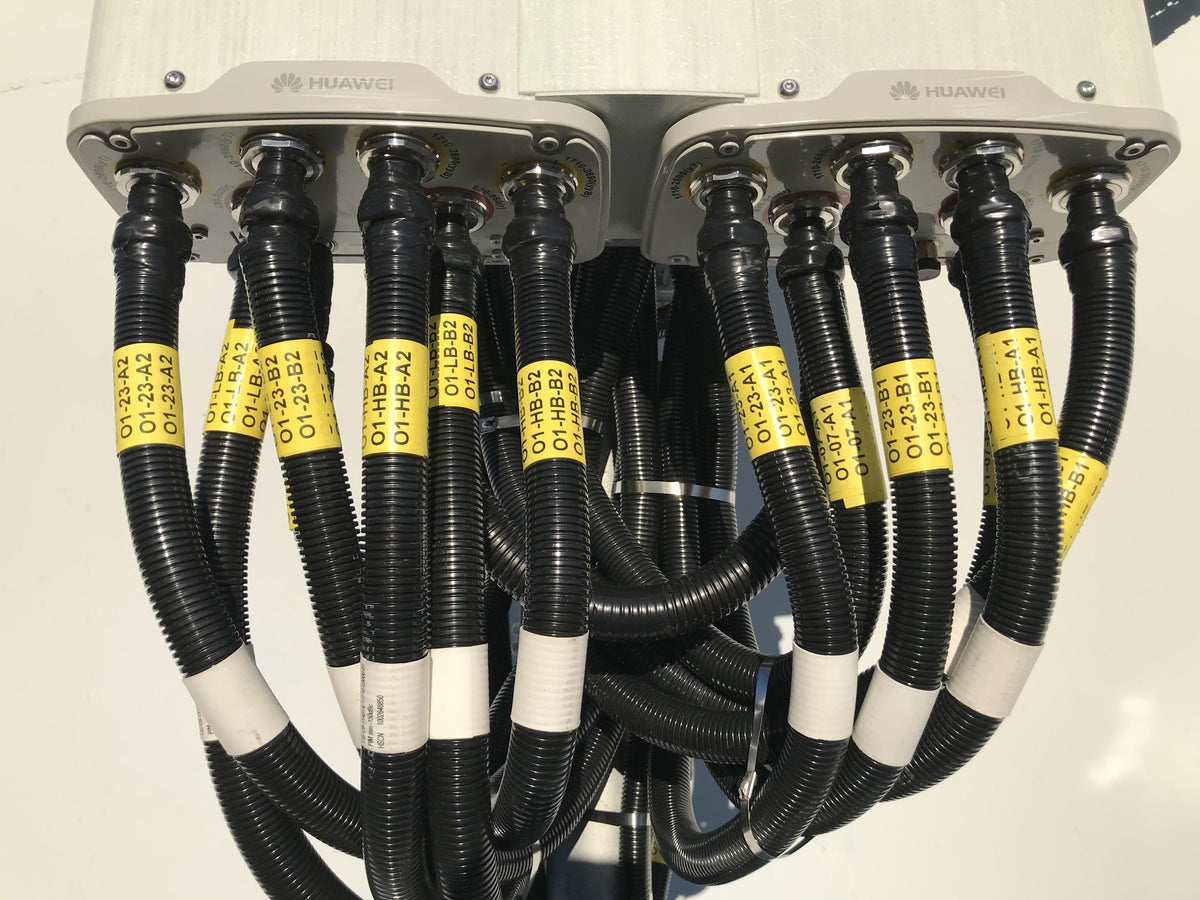 Vinyl label for Telco 150mmx50mm Yellow – Wiremarkers® Australia